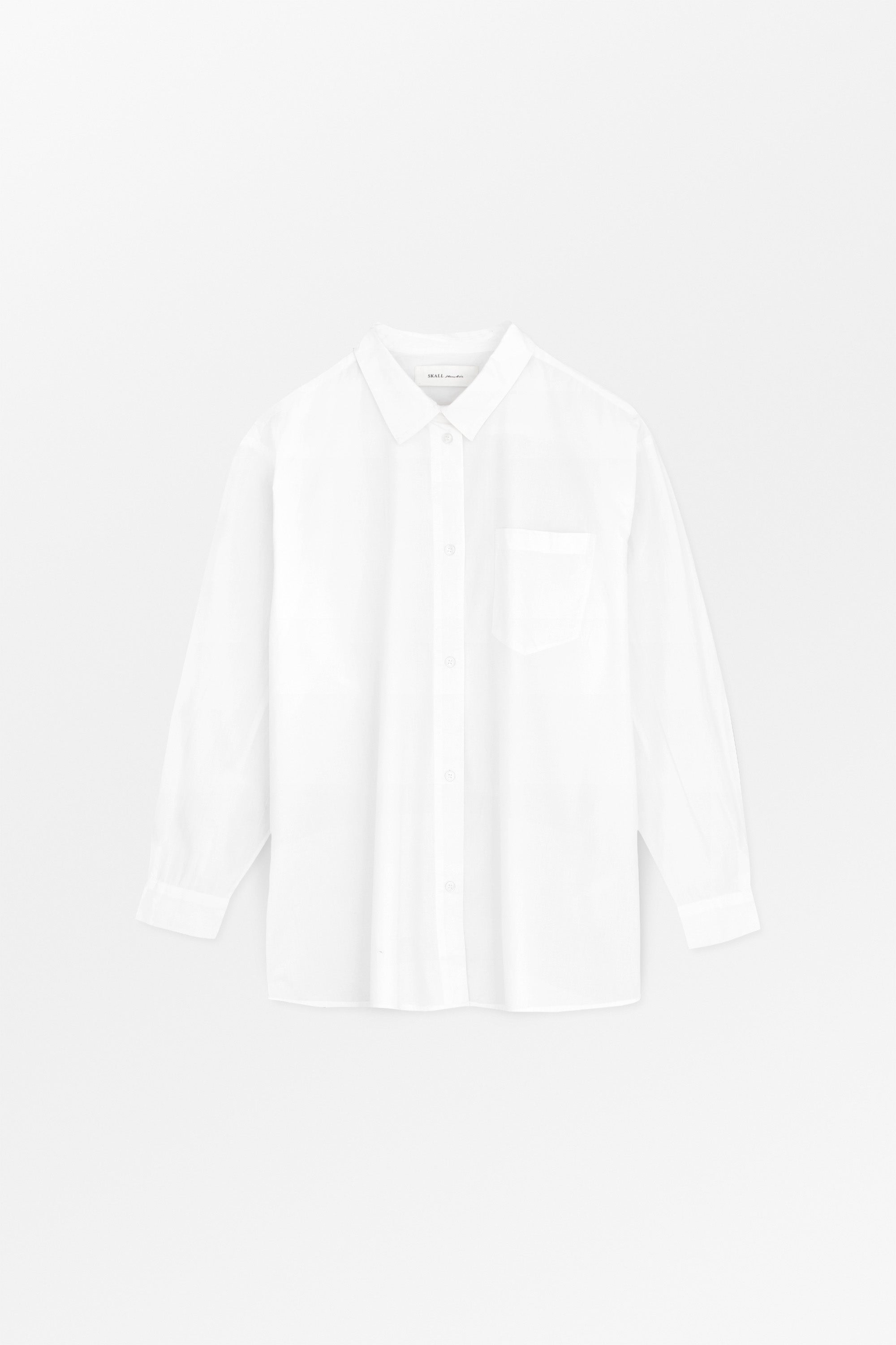 Edgar Shirt - Optic white – SKALL